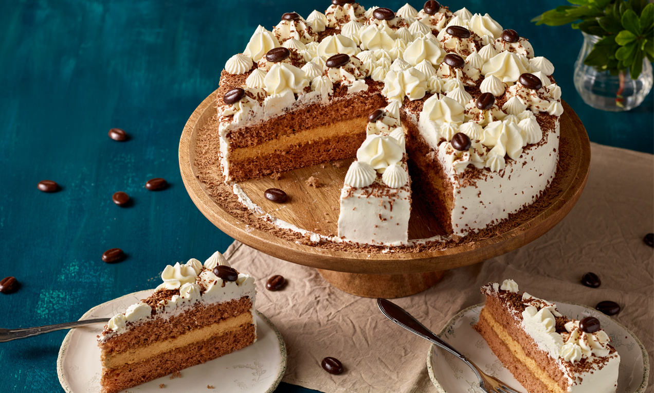 Kaffeeobers-Torte Rezept | Dr. Oetker