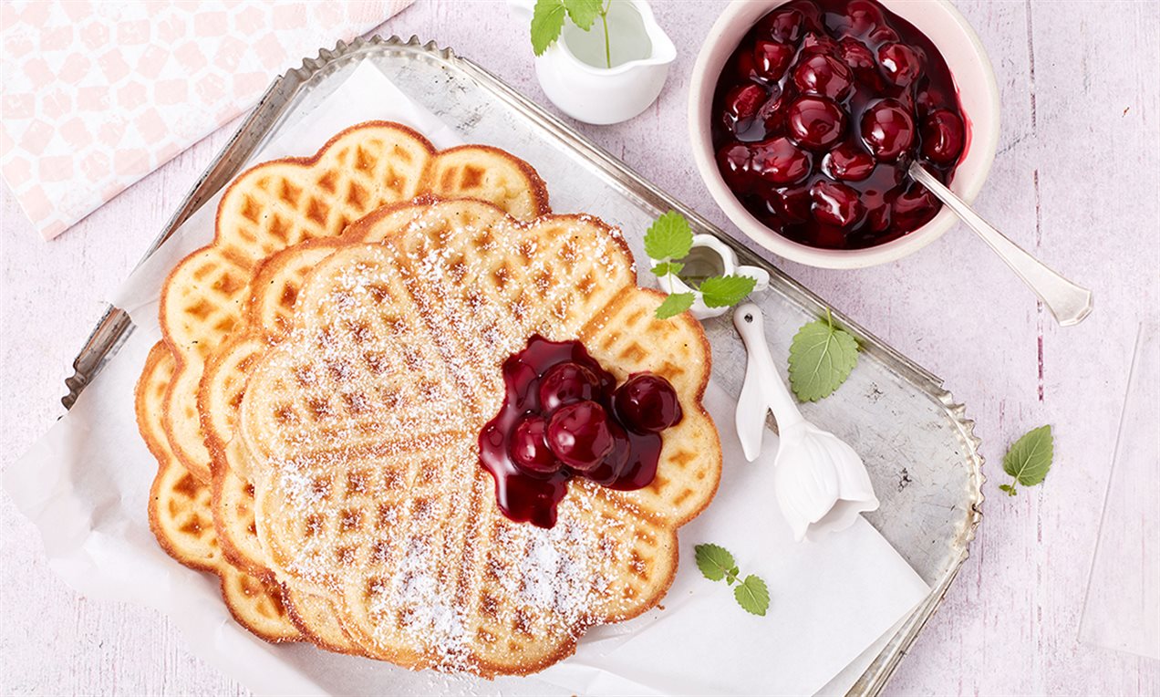 Vafe vegane Rețeta | Dr. Oetker