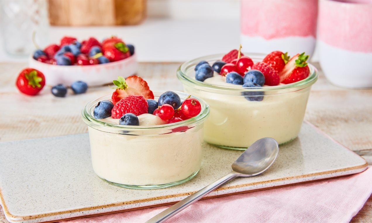 Vanille-Mousse Rezept | Dr. Oetker