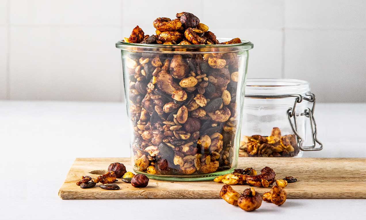 Slatko-slani mix grickalica s vanilijom Recept | Dr. Oetker