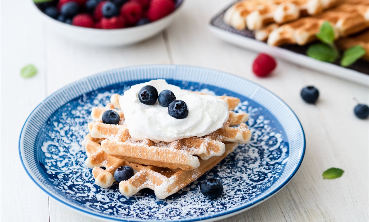 Hrskavi vafli Recept | Dr. Oetker