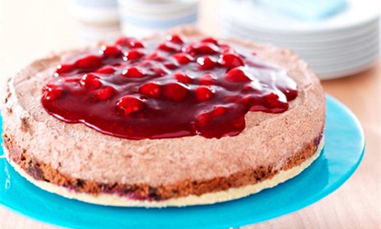Chocolade-Kersentaart Recept | Dr. Oetker