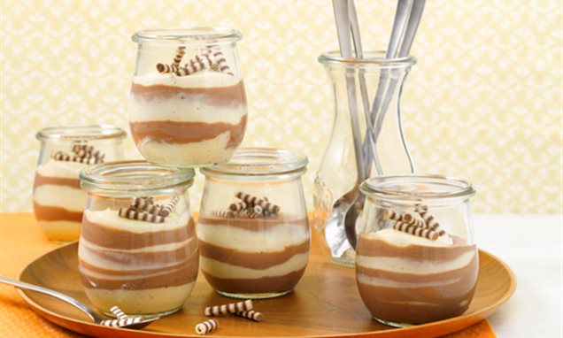 Zebrapudding Rezept | Dr. Oetker