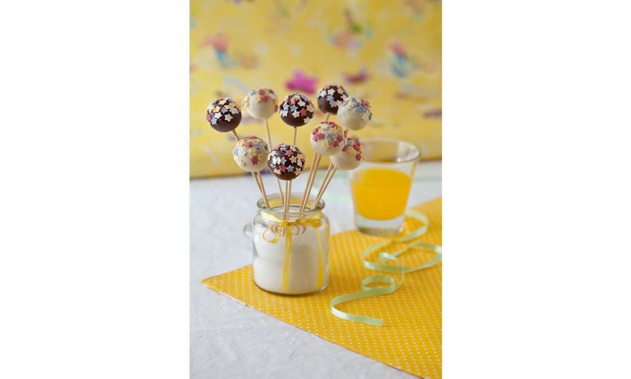 Кейк-попс с пудинг Pецепта | Dr. Oetker