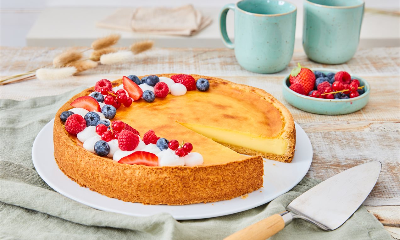 Veganski kolač od sira Recept | Dr. Oetker