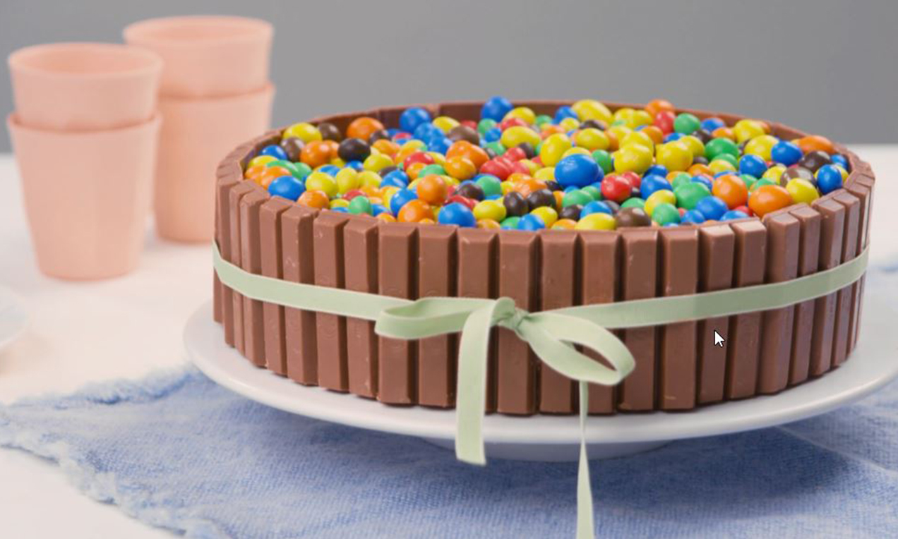 Gâteau aux KitKat® Recette | Dr. Oetker