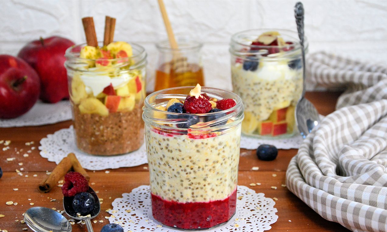 Chia puding sa ovsenim pahuljicama Recept | Dr. Oetker