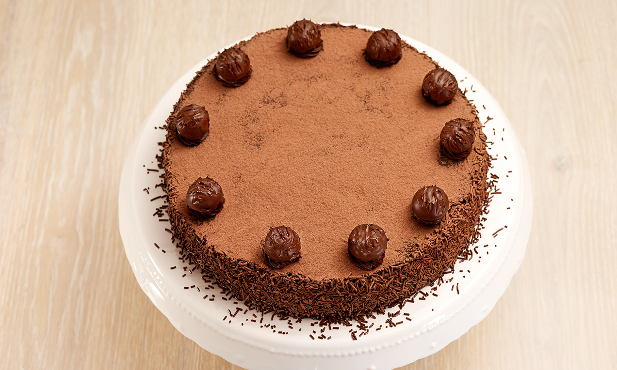Gâteau aux truffes Recette | Dr. Oetker