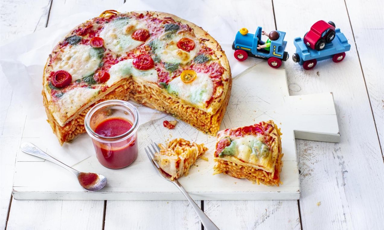 Pizza Spaghetti Cake Recipe | Dr. Oetker