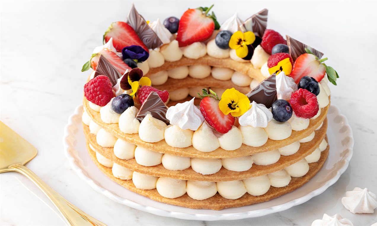 Biscuit Stack Cake Recipe | Dr. Oetker