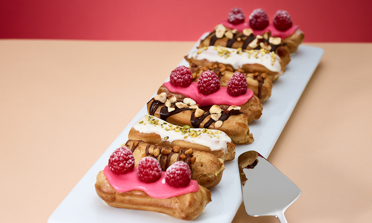 Eclairs un peu divers Recette | Dr. Oetker