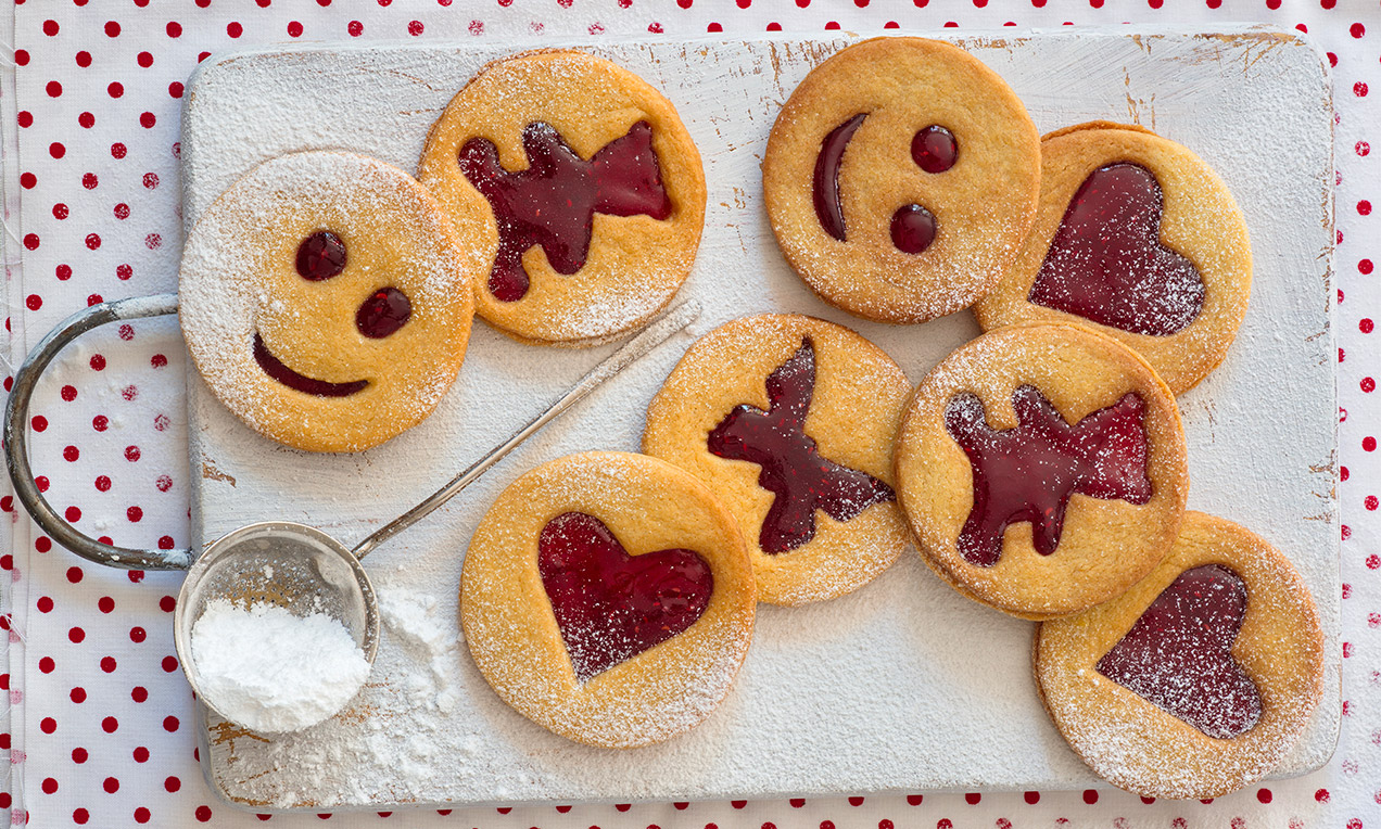 Linecké kolieska Recept | Dr. Oetker