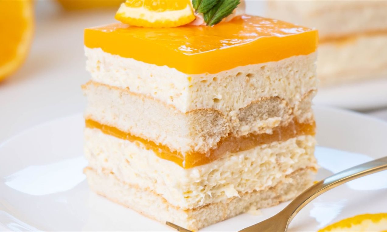 Kremasti kolač sa pomorandžom Recept | Dr. Oetker
