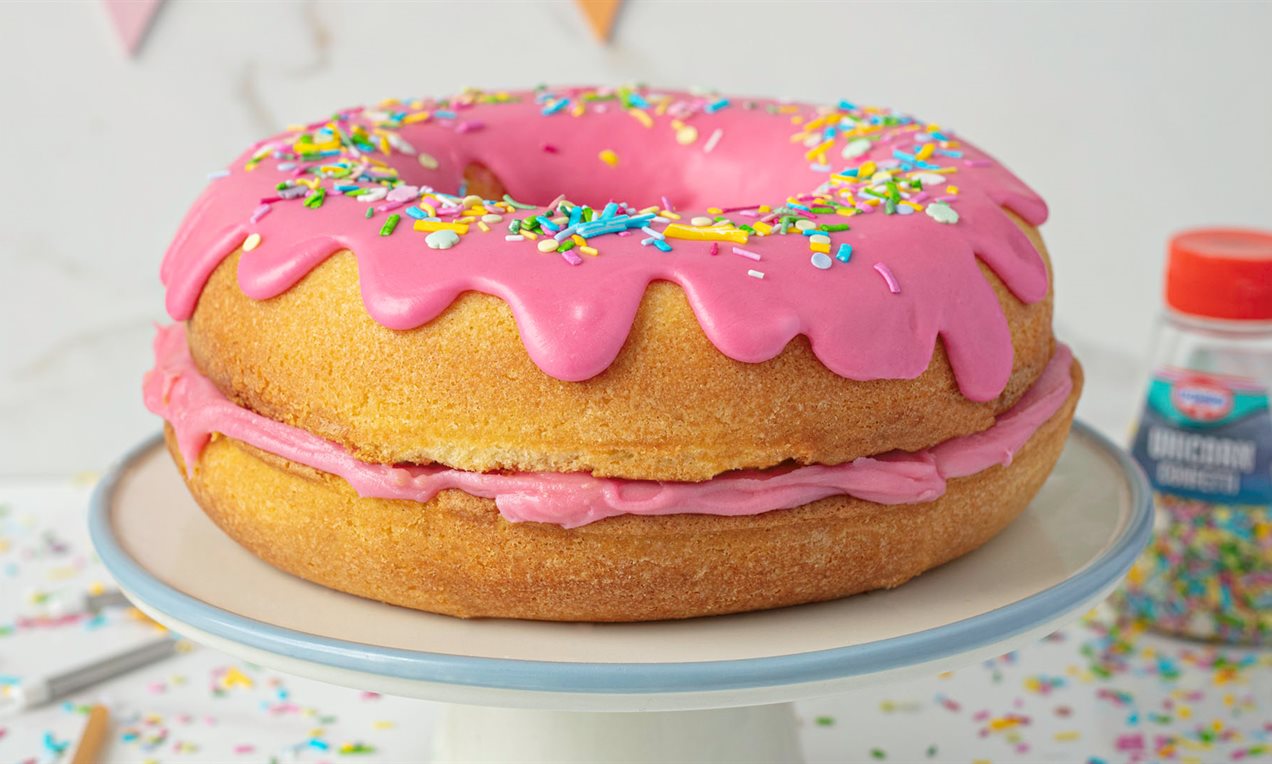 Giant Doughnut Cake Recipe | Dr. Oetker