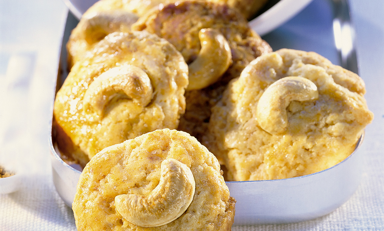 Snacks épicés aux noix de cajou Recette | Dr. Oetker