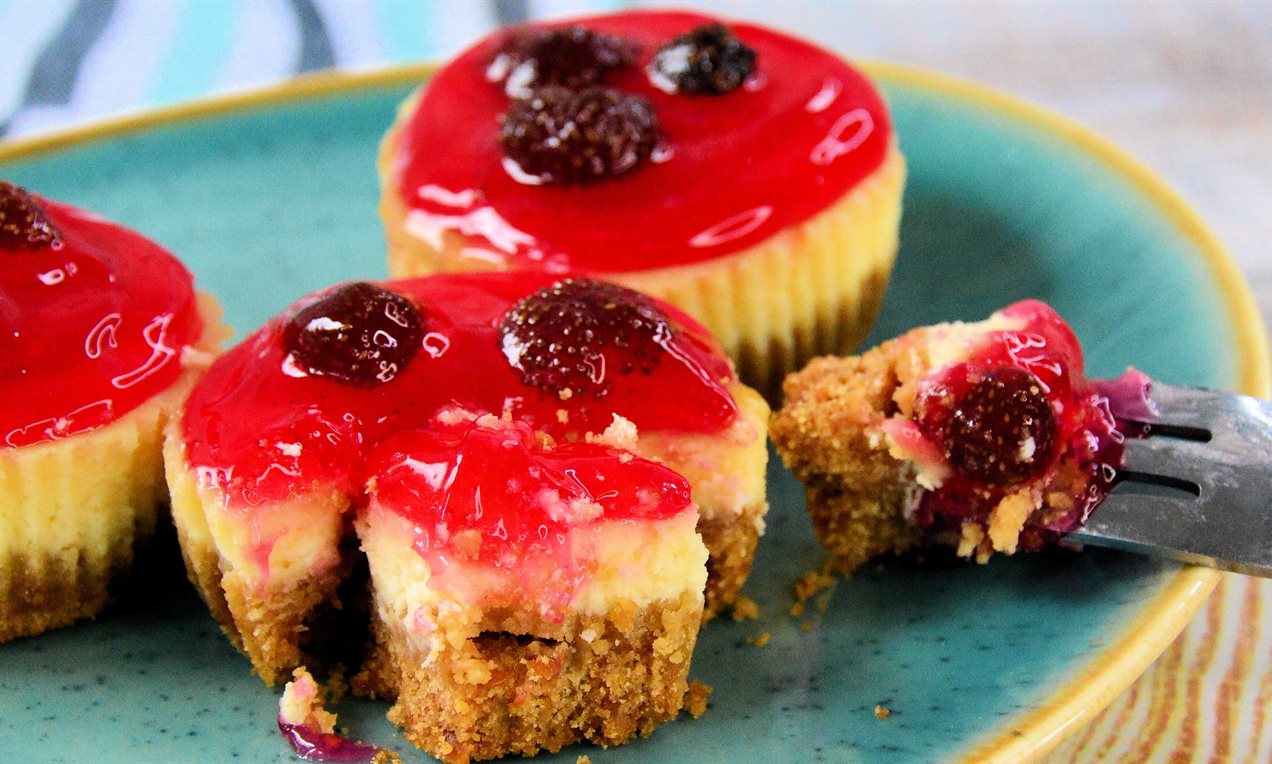 Mini cheesecake Recept | Dr. Oetker