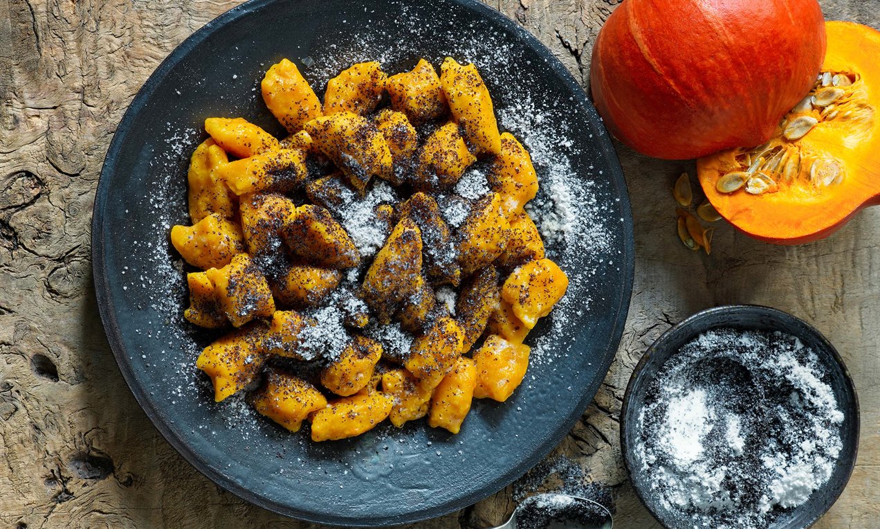 Tekvicové noky s makom Recept | Dr. Oetker