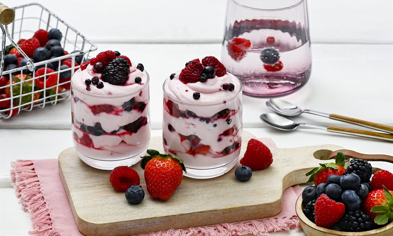 Himbeer-Sahne-Creme Rezept | Dr. Oetker