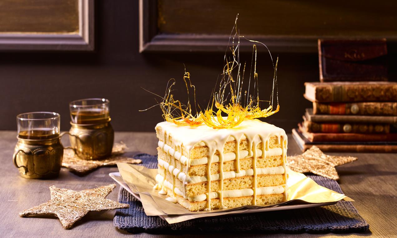 Kockasta torta sa filom od vanile Recept | Dr. Oetker