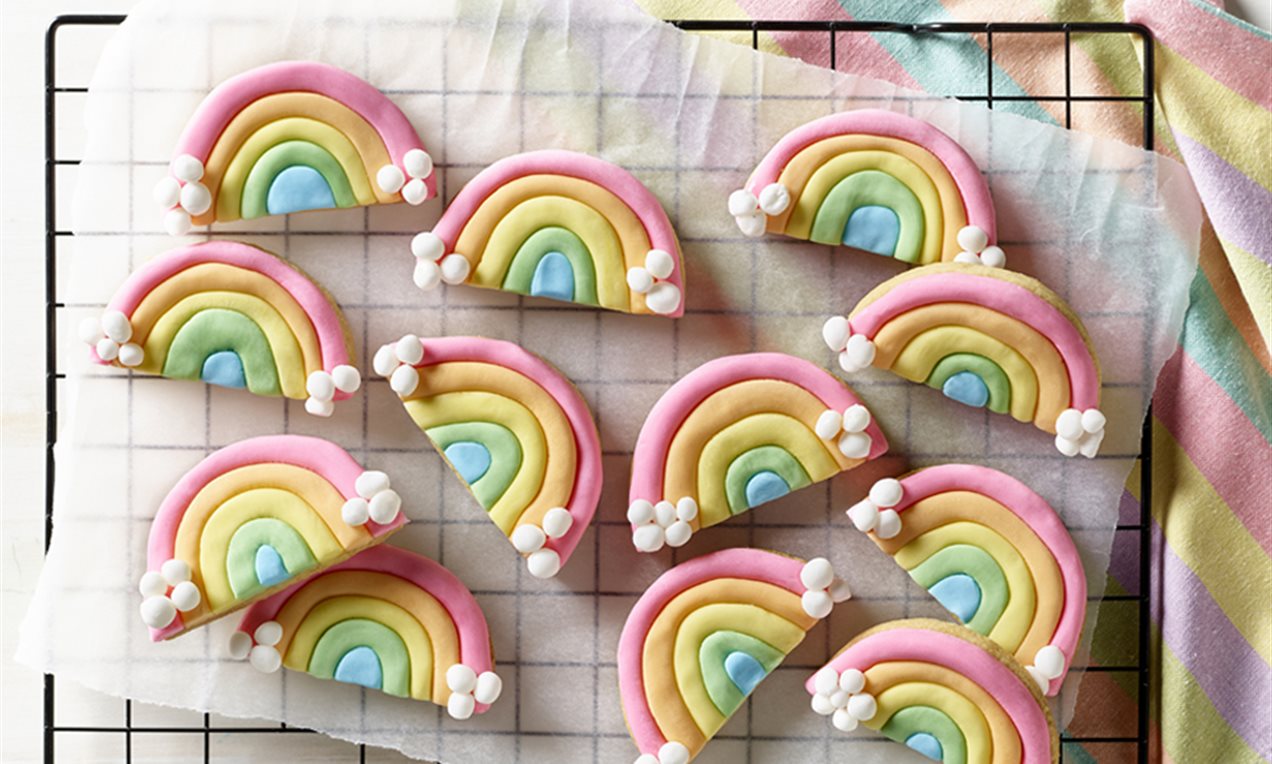 Rainbow Biscuits Recipe | Dr. Oetker