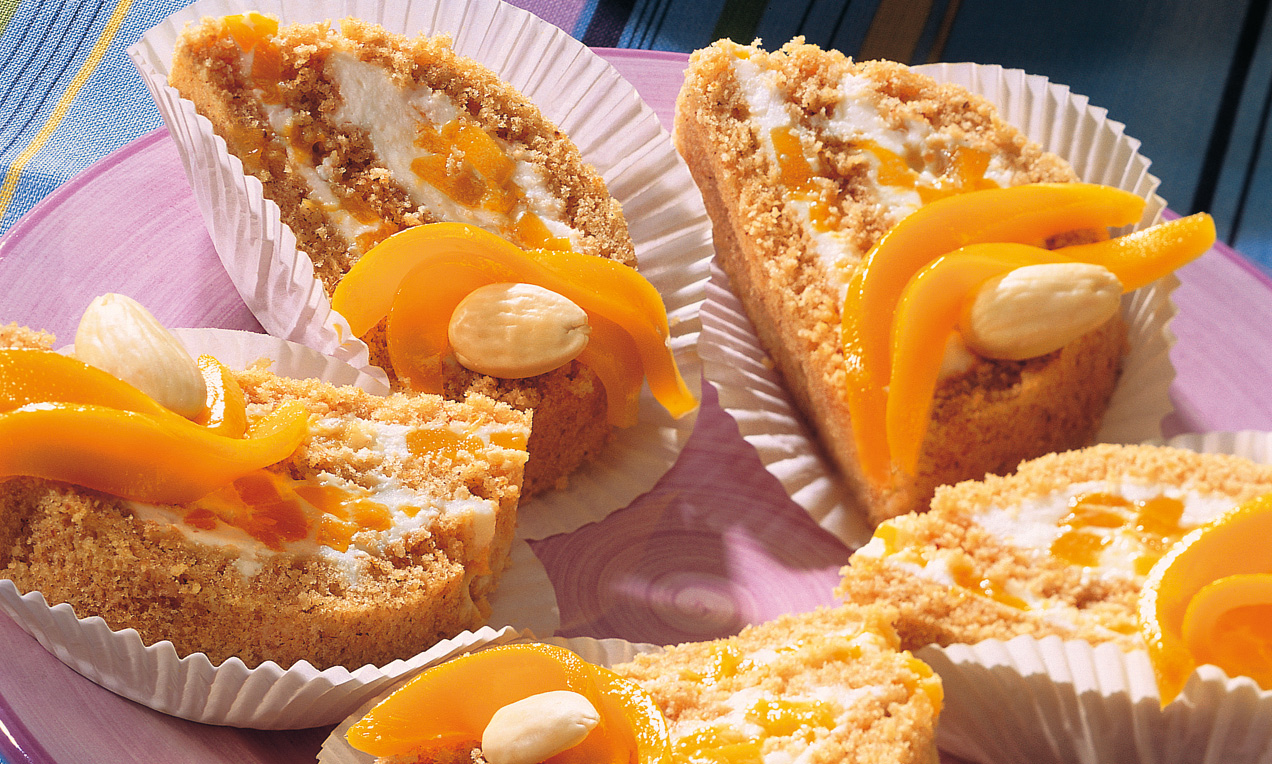 Roulé à la mangue Recette | Dr. Oetker