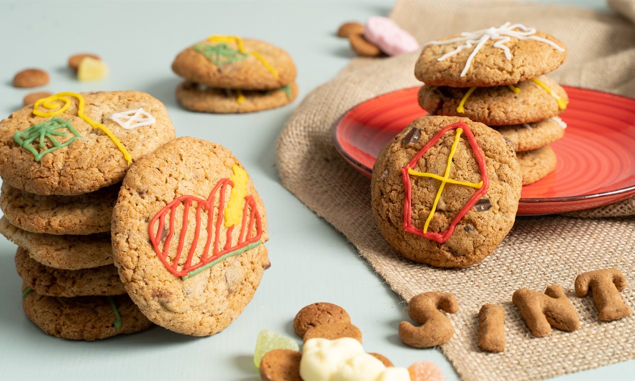 Chocolate chip Sinterklaas cookies Recept | Dr. Oetker