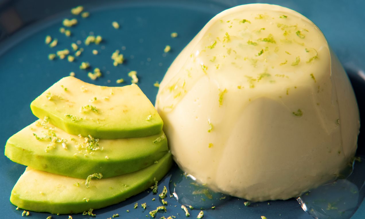 Panna Cotta de Avocado Receita | Dr. Oetker