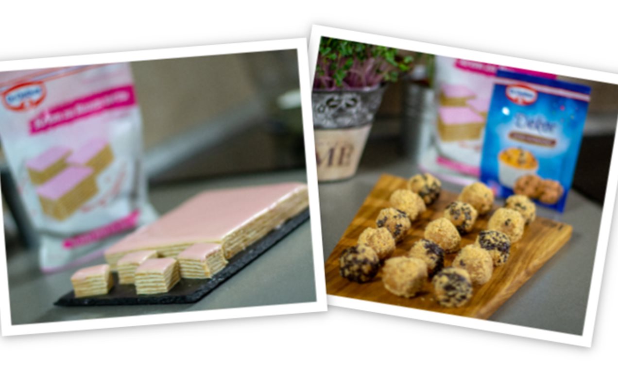 Mini Rozen torta i kuglice Recept | Dr. Oetker