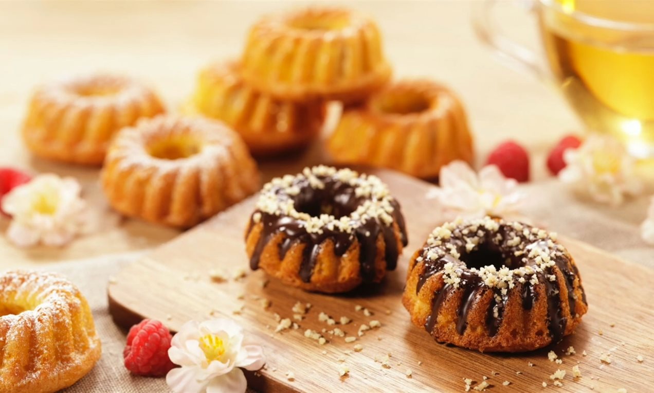Šťavnaté mini bábovky Recept | Dr. Oetker