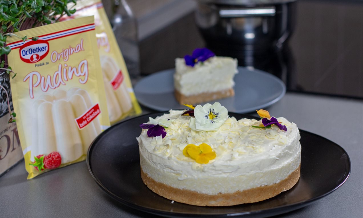 Bela torta iz tri sloja Recept | Dr. Oetker