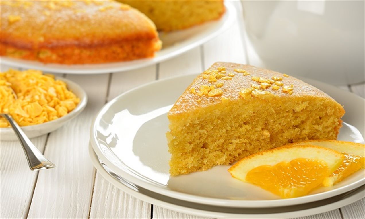 Oats & Orange Butter Cake Recipe | Dr. Oetker