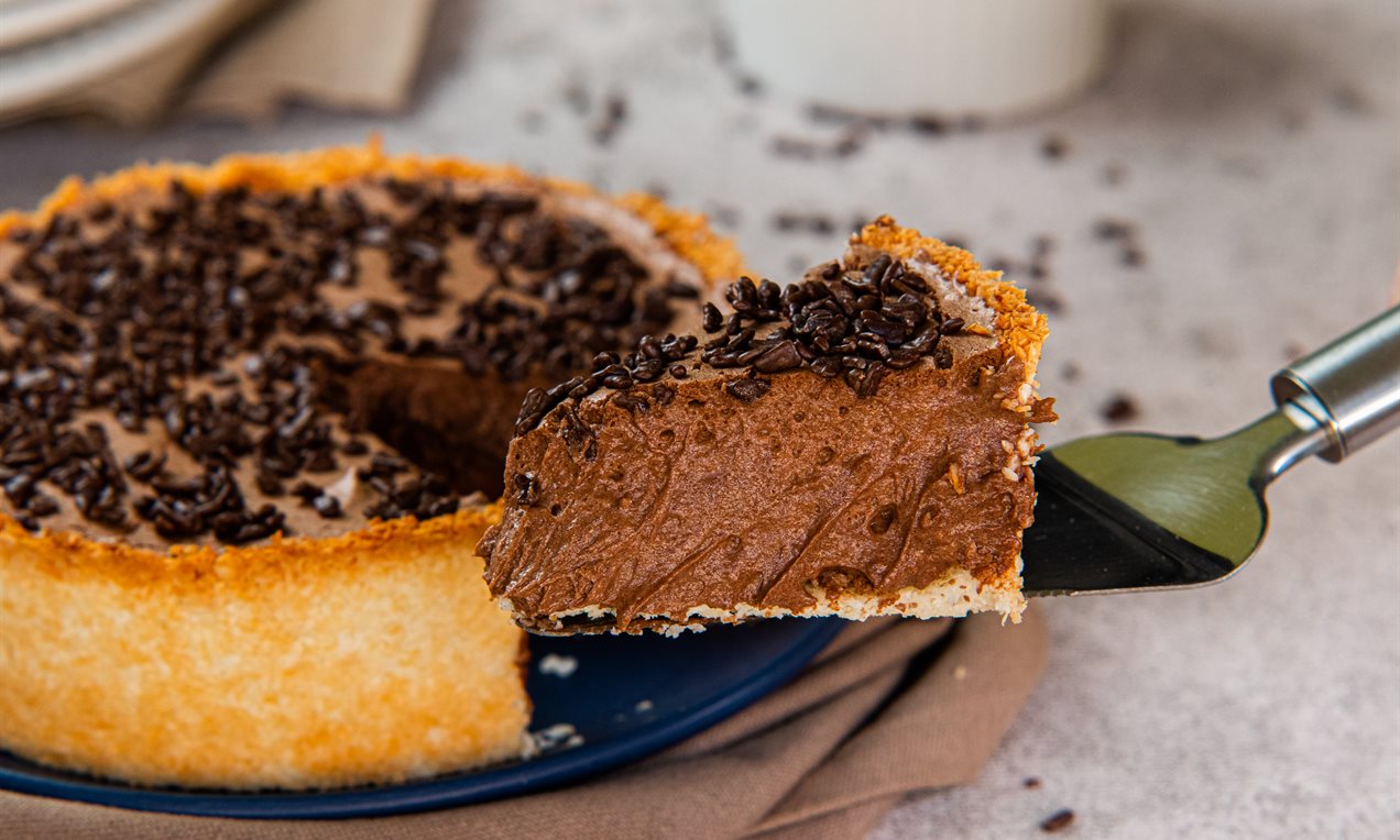 Torta Mousse com Coco Receita | Dr. Oetker