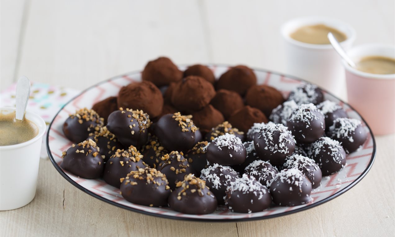 Chocolade truffels Recept | Dr. Oetker