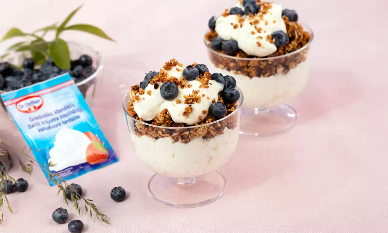 Biezpiena deserts Recepte | Dr. Oetker