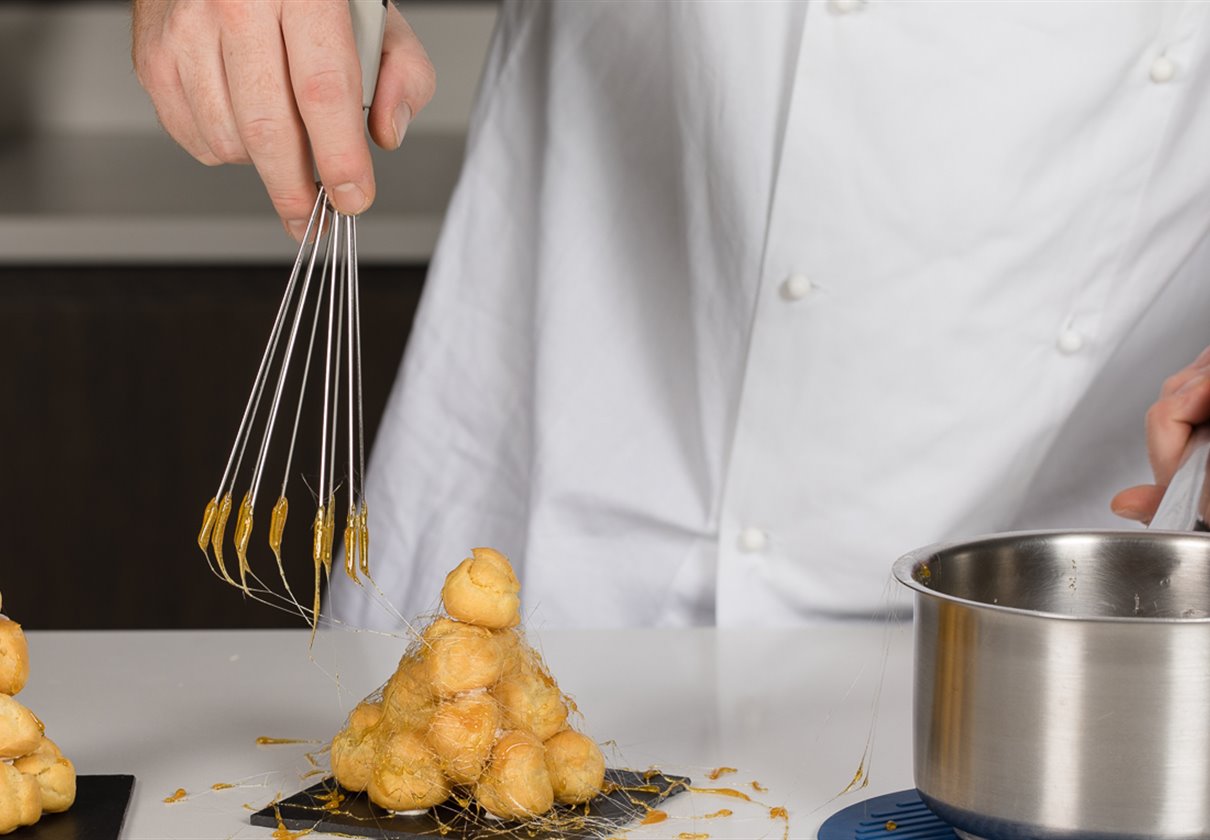 Ricetta Mini croquembouche | Paneangeli